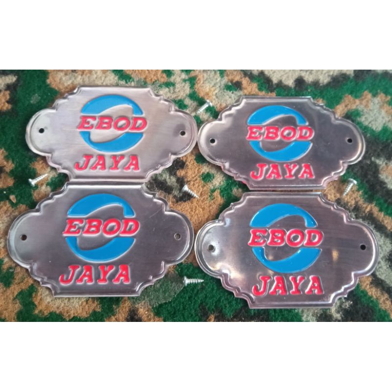 Jual logo ebod jaya isi 3 biji new + baut | Shopee Indonesia