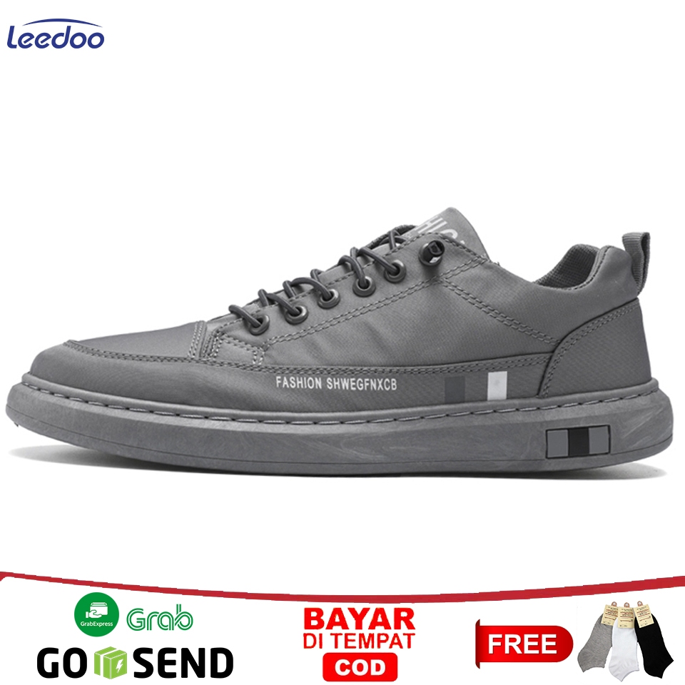 Jual Leedoo Sepatu Kerja Pria Sepatu Pria Formal Kasual Sneakers Cowok Fashion Sport Running ...