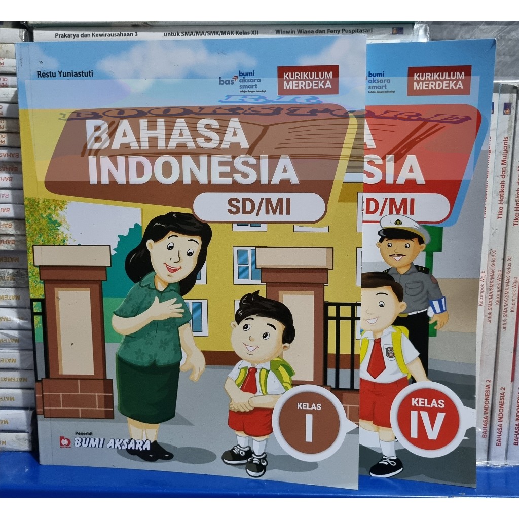 Jual BUKU BEKAS BAHASA INDONESIA SD/MI KELAS 1/2/3/4/6 BUMI AKSARA RESTU YUNIASTUTI MERDEKA ...