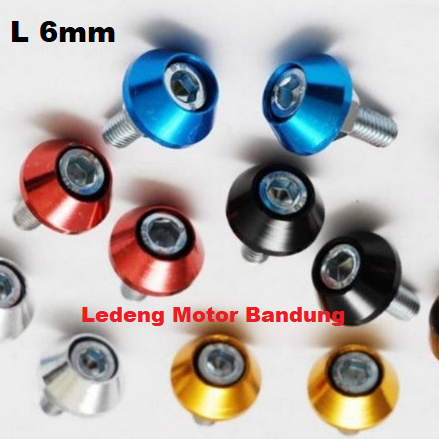 Jual Variasi Baut L 6mm Plat Nomer Body Motor Eceran | Shopee Indonesia