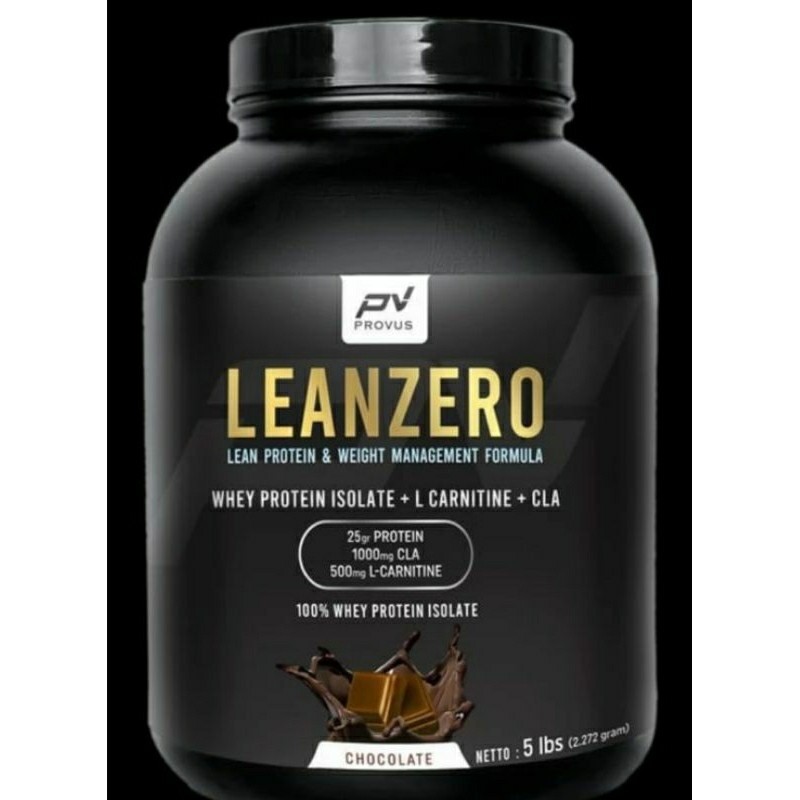 Jual Provus Leanzero Whey Protein Isolate+FAT BURNER CLA 5LBS Lean Zero ...