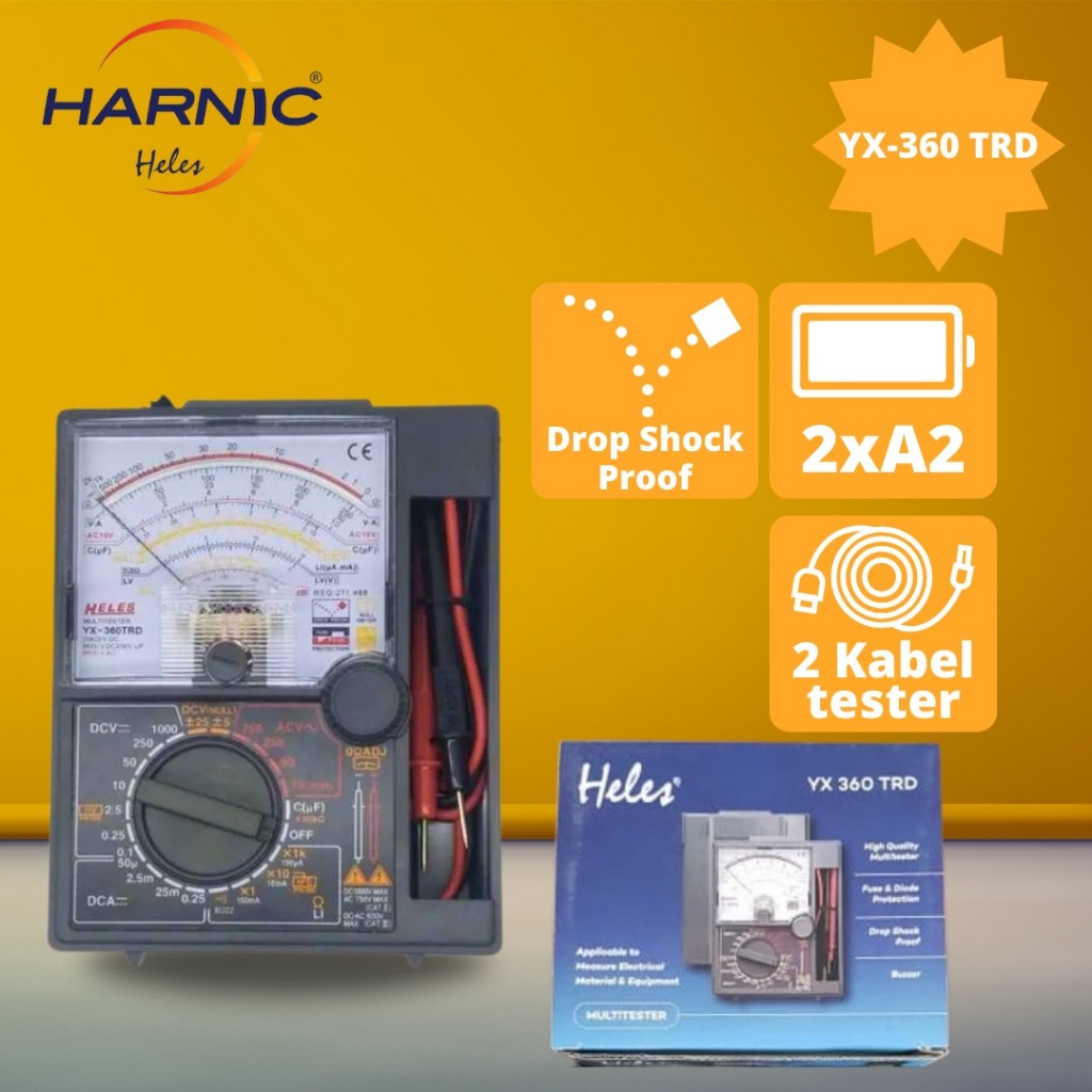 Jual Multitester Heles YX 360 TRD ANALOG | Shopee Indonesia