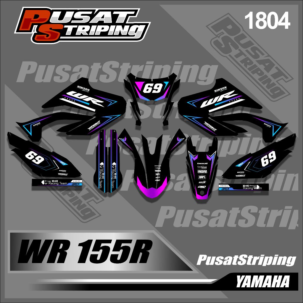 Jual Jual Decal Motor WR 155 Fullbody- Decal FREE Desain Suka2 ...
