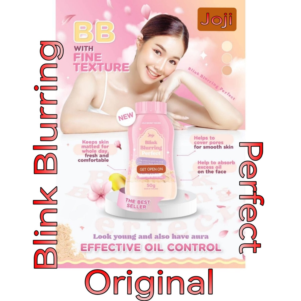 Jual Bedak joji blink blurring thailand paling wangi sedunia | Shopee ...