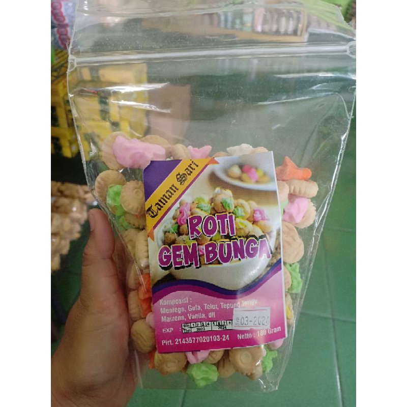 Jual Roti Gem Bunga | Oleh-Oleh Taman Sari 3 | Shopee Indonesia