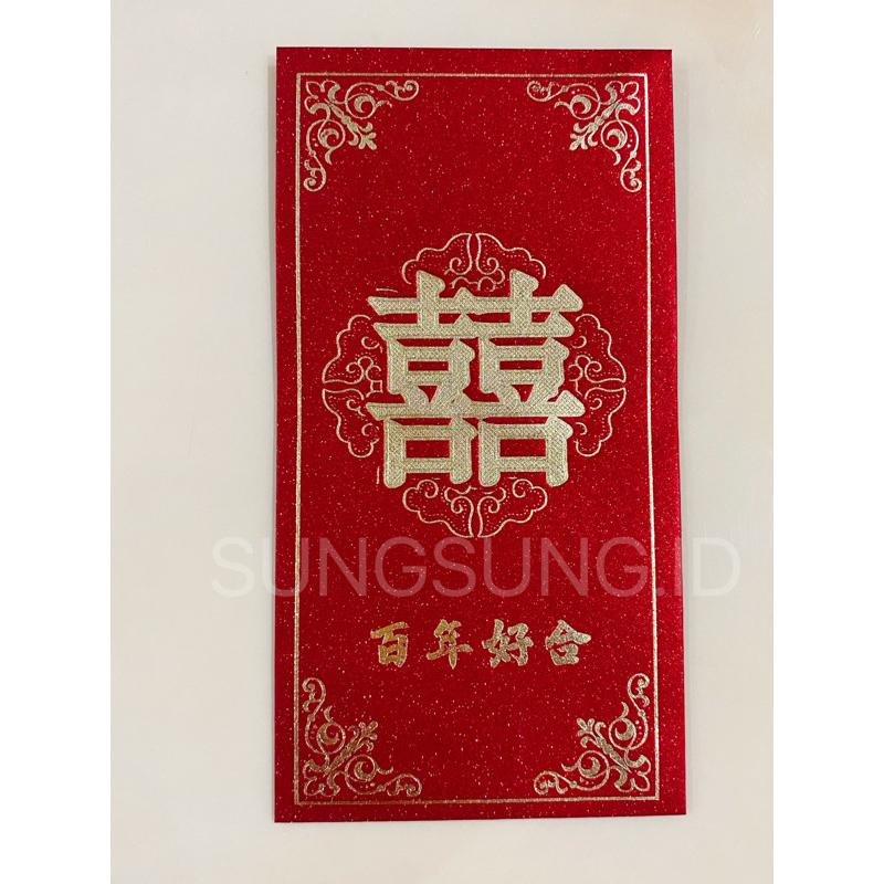 Jual Angpao Sangjit ShuangXi / Angpao Chinese Wedding / Angpao Sangjit ...