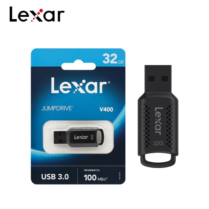 Jual FlashDisk Lexar V400 Jumpdrive 32GB - Flash Disk 32 GB USB 3.0 | Shopee Indonesia