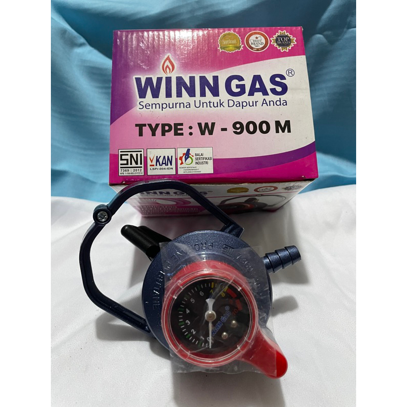 Jual Original Winn Gas Regulator LPG Double Lock Tekanan Rendah W900 ...