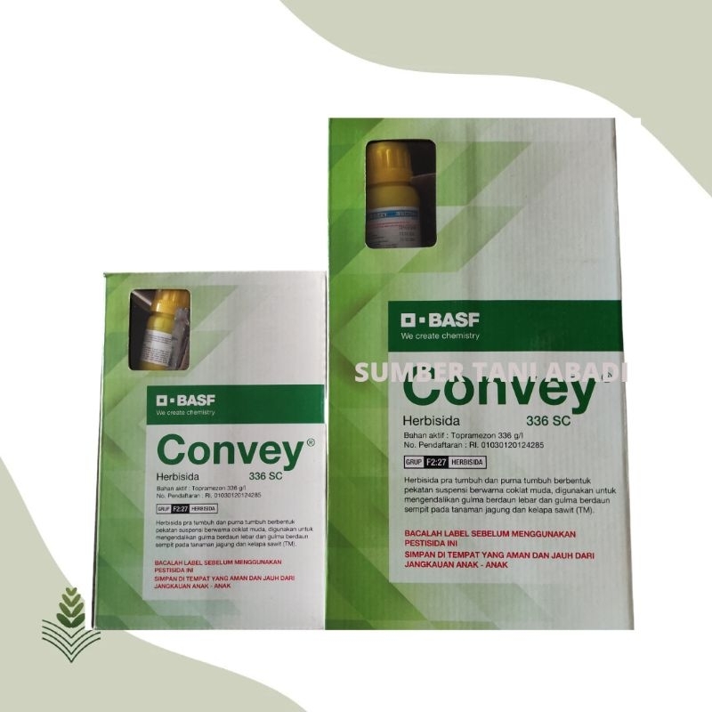 Jual herbisida CONVEY PAKET 336 SC - ISI 750 ML + 500ML + 40ML - PT BASF | Shopee Indonesia