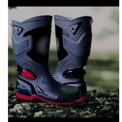 Jual Sepatu Ap Boot moto 3/ Ap boot moto/ Sapatu Boot Motor/Sepatu Boot ...
