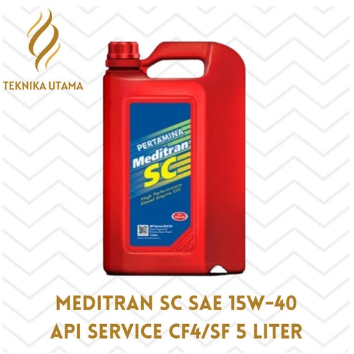 Jual Oli Mesin Meditran SC SAE 15W-40 API SERVICE CF4 SF 5 Liter | Shopee Indonesia