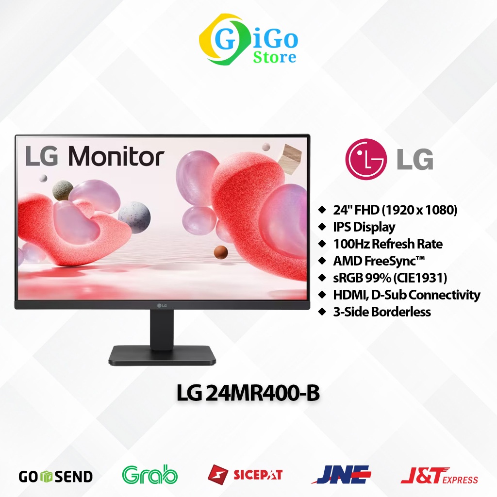 Jual Monitor LED LG 24MR400 IPS 24" Full HD 100Hz FreeSync Komputer ...