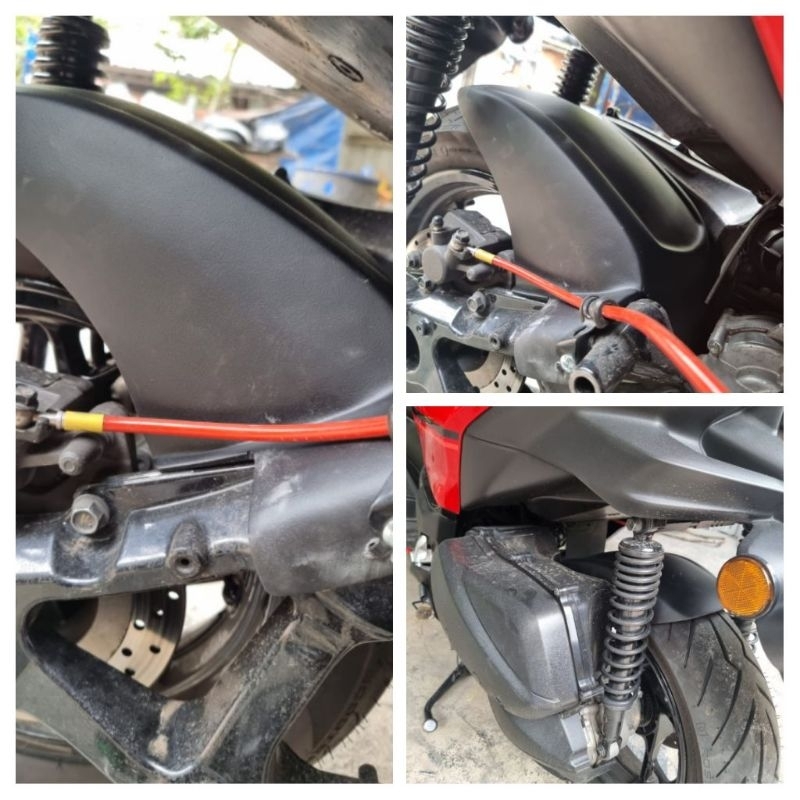 Jual HUGER XMAX/SPAKBOR KOLONG XMAX NEW FIBERGLASS HITAM DOF UKURAN BAN ...