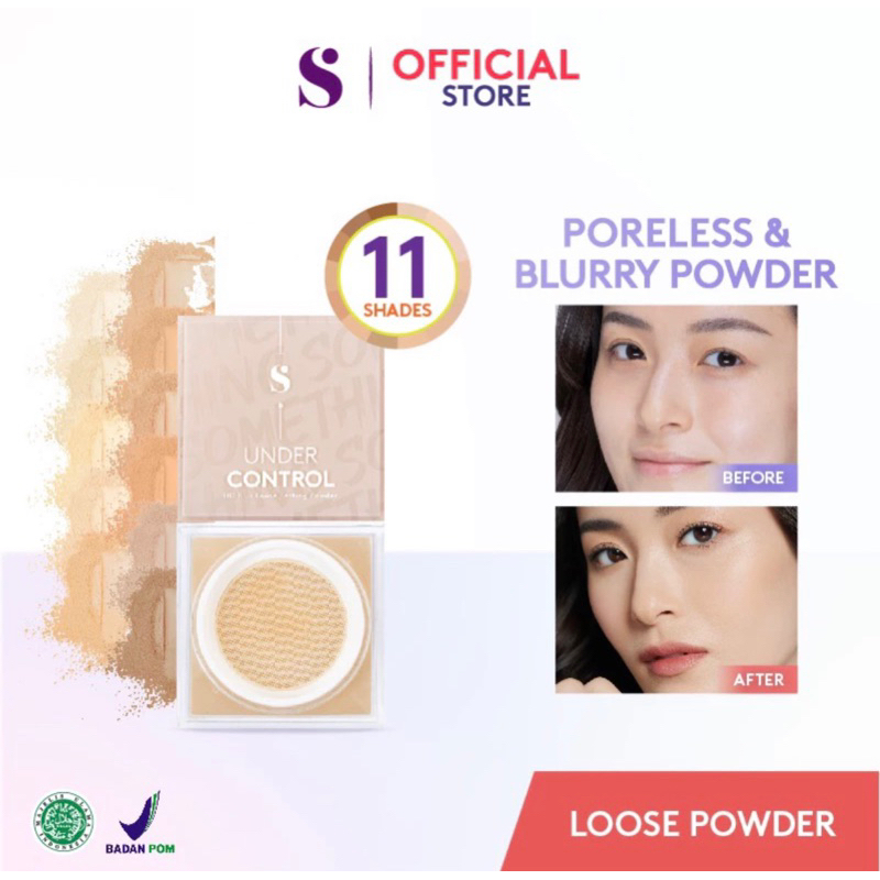 Jual SOMETHINC UNDER CONTROL LOOSE POWDER | Shopee Indonesia
