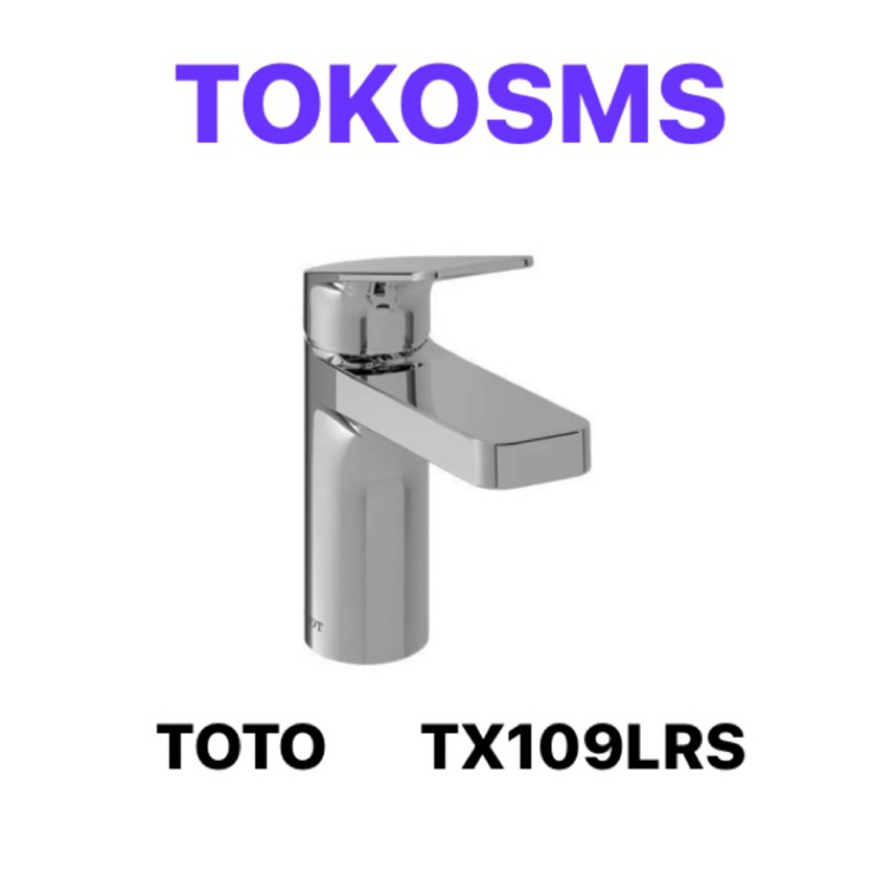 Jual kran washtafel TOTO TX109LRS ORIGINAL REI-S single lever TX 109 LRS | Shopee Indonesia
