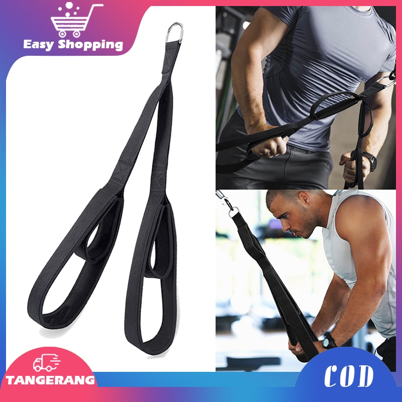 Jual Multi Grip Tricep Rope Gym Tricep Grip Gym Exercise Rope Tali Pull ...