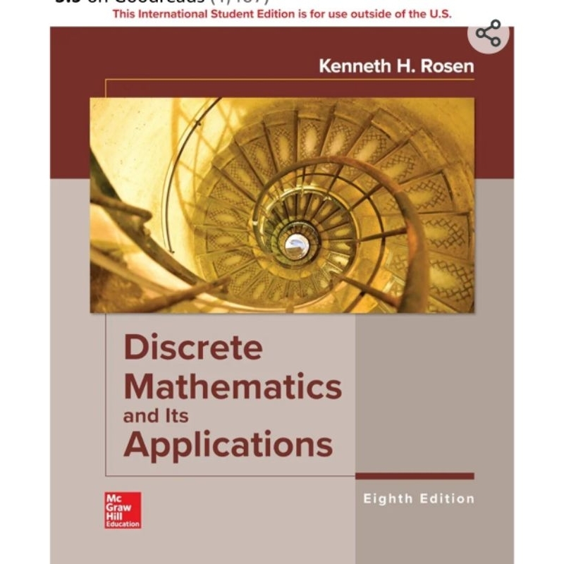 Jual Discrete Mathematics and Its Applications 8th | Shopee Indonesia