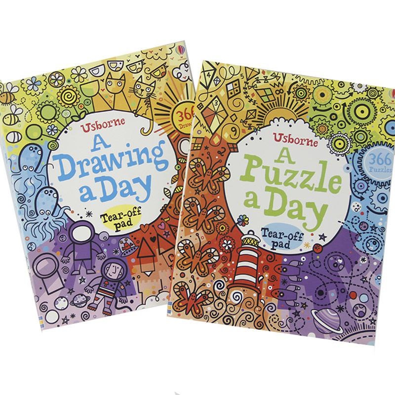 Jual A PUZZLE A DAY & A DRAWING A DAY | Shopee Indonesia