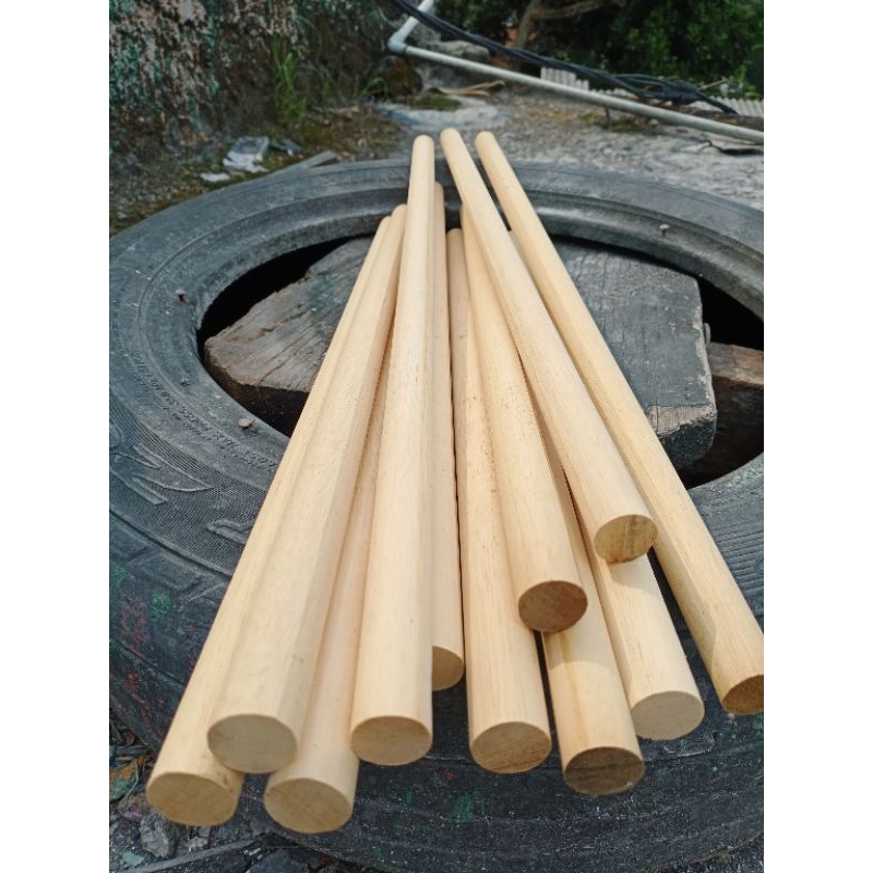 Jual Dowel Kayu Pinus/Jati belanda Akasia / Ramin Diameter 2cm Panjang ...