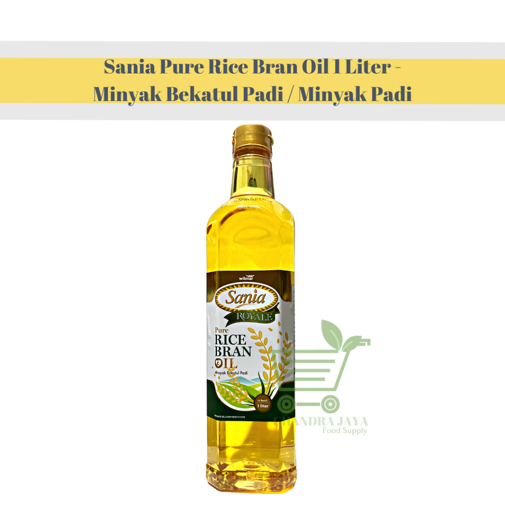 Jual Sania Pure Rice Bran Oil 1 Liter - Minyak Bekatul Padi / Minyak ...