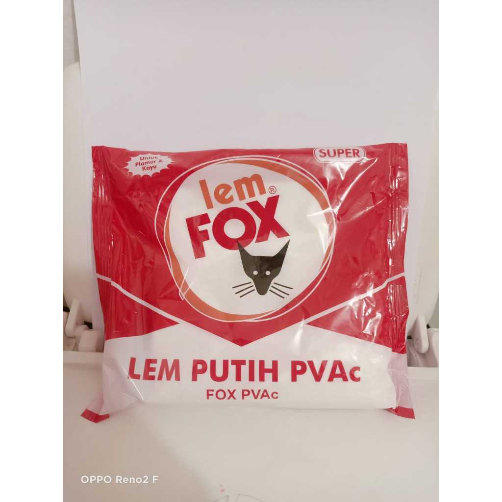 Jual Lem Fox Super Lem Putih PVAc Fox 350g | Shopee Indonesia