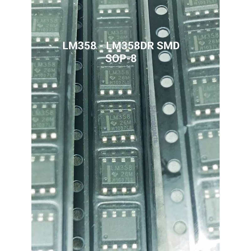 Jual LM358 LM358D LM 358DR OpAmp Power Dual Operational Amplifiers SOP-8 / LM358DR SMD | Shopee ...