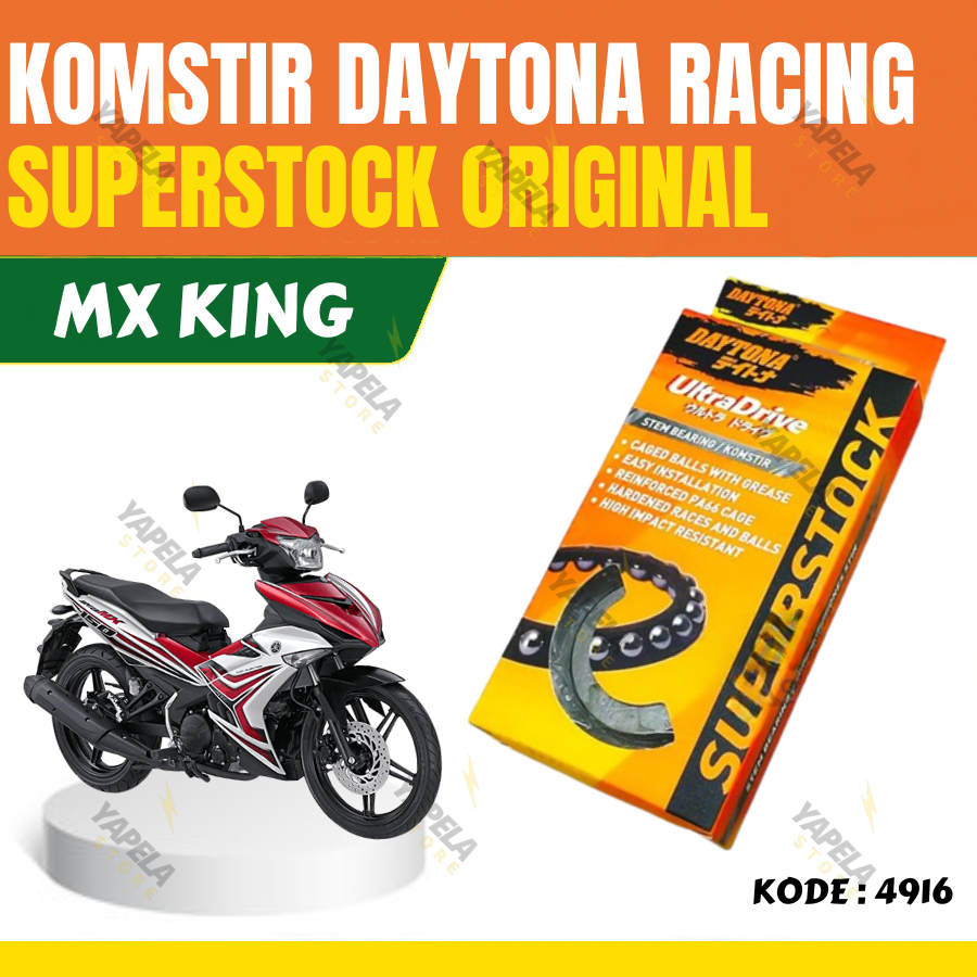 Jual Komstir Superstock Jupiter MX-King Original Daytona Racing 4916 ...