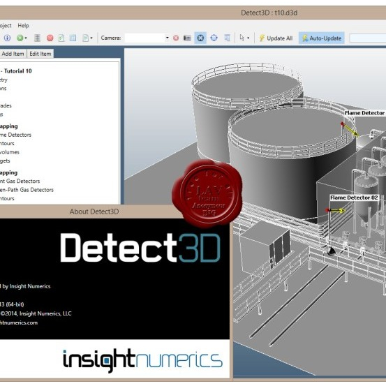 Jual Insight Numerics Detect3D v2 - accurate & trusted 3D fire & gas ...