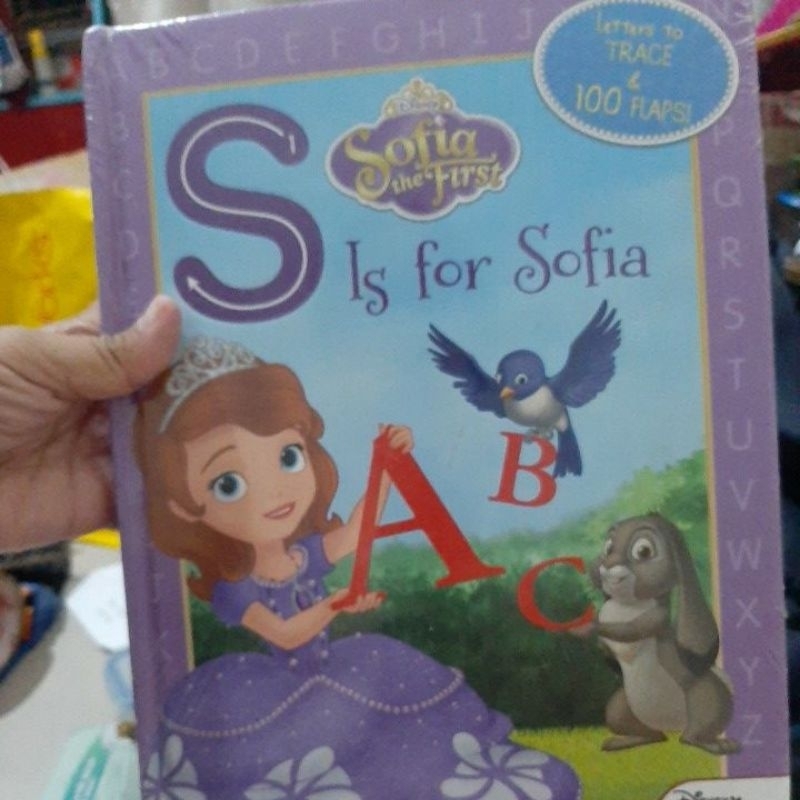 Jual buku cerita Sofia the first S is for sofia letters to trace & 100 ...