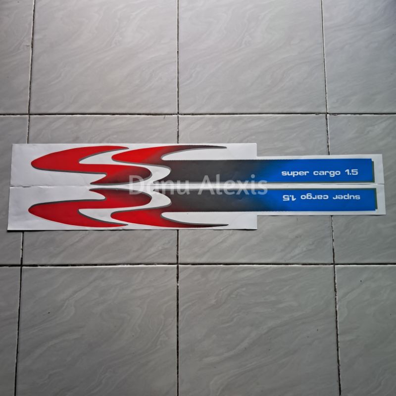 Jual Stiker List Body Suzuki Carry pick up Super Cargo 1.5 / Sticker ...