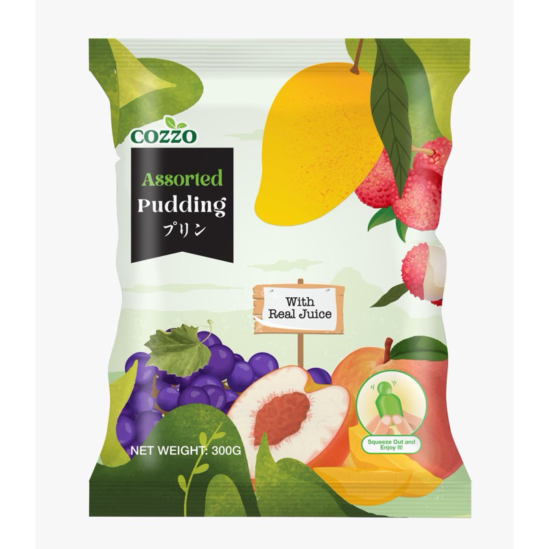 Jual Cozzo Assorted Pudding 300g Cozzo Puding Aneka Rasa Buah Peach ...