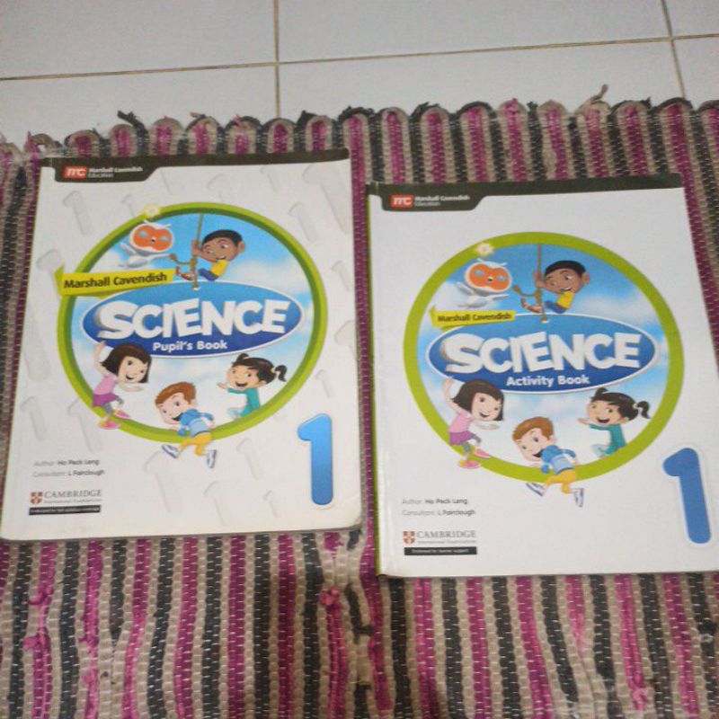Jual CAMBRIDGE PRIMARY SCIENCE PUPILS BOOK, 1 ACTIVITY BOOK, 1 SET ...