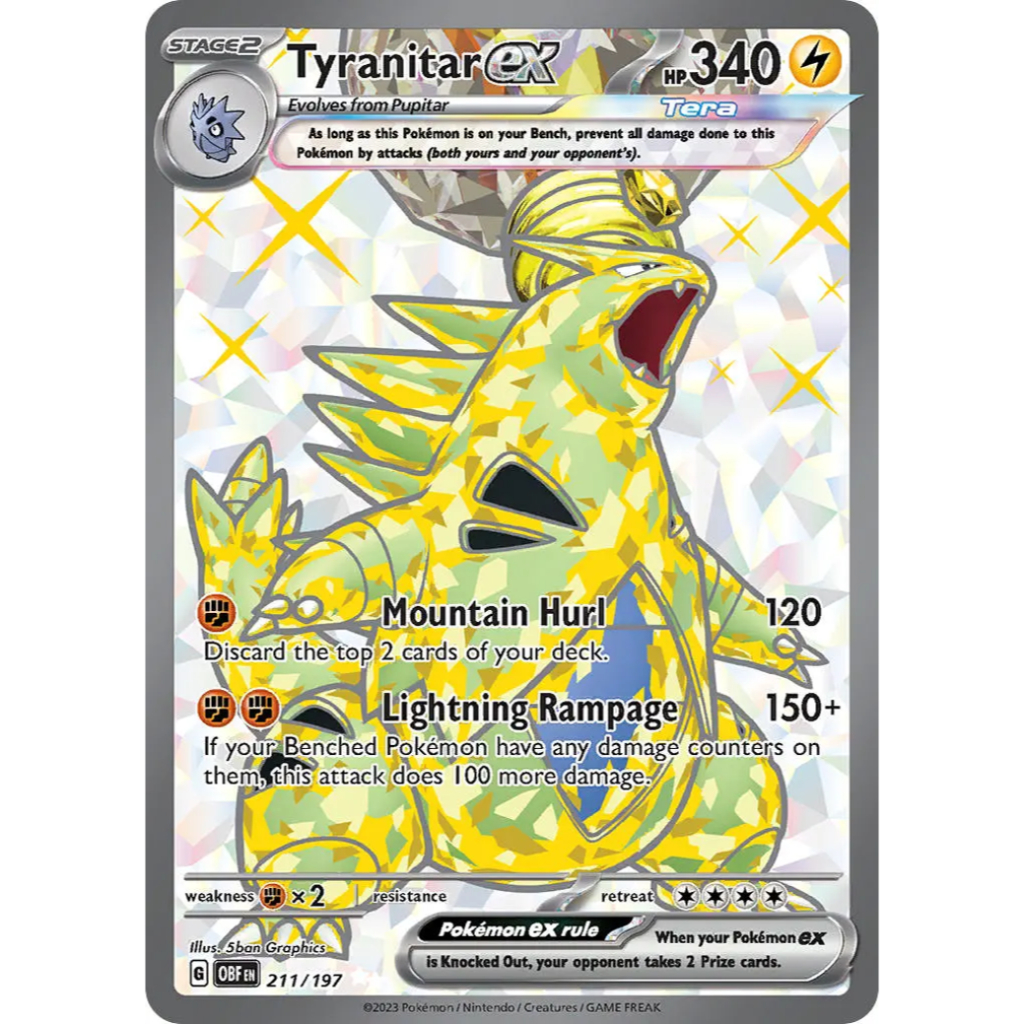 Jual KARTU POKEMON TCG HOLOGRAM SPECIAL ex TERA (SILVER) | Shopee Indonesia