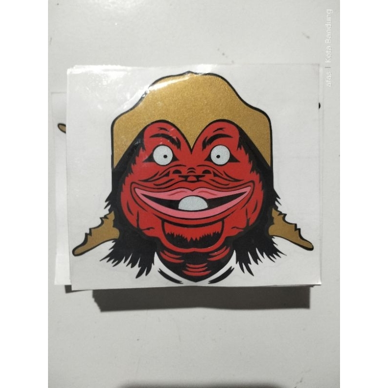 Jual Stiker Semar Cepot sticker cutting reflektif nyala | Shopee Indonesia