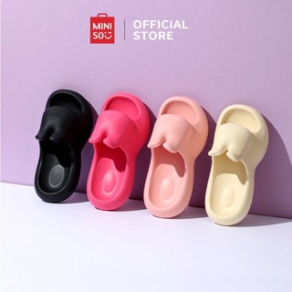 Jual MINISO Sandal Wanita Barbie Pink Women's Slippers Kelinci Mode EVA ...