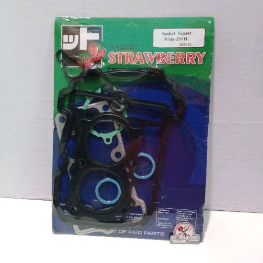 Jual PAKING TOPSET NINJA 250 //GASKET TOP SET+KARET HEAD BORING KAWASAKI NINJA 250 FI INJEKSI ...