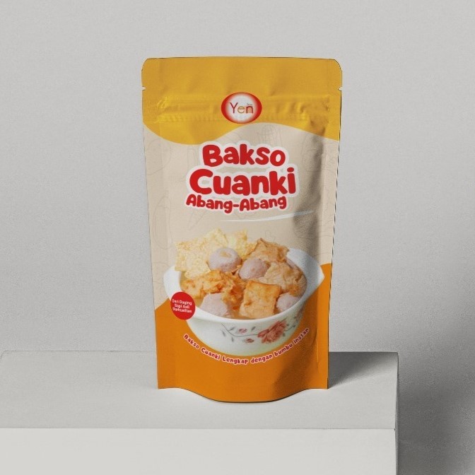 Jual YEN Paket Bakso Cuanki Instan Siap Saji Kemasan 1 Porsi | Shopee ...