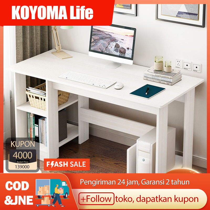 Jual Meja komputer / Meja belajar / Meja tulis / Meja desktop / 120cm ...