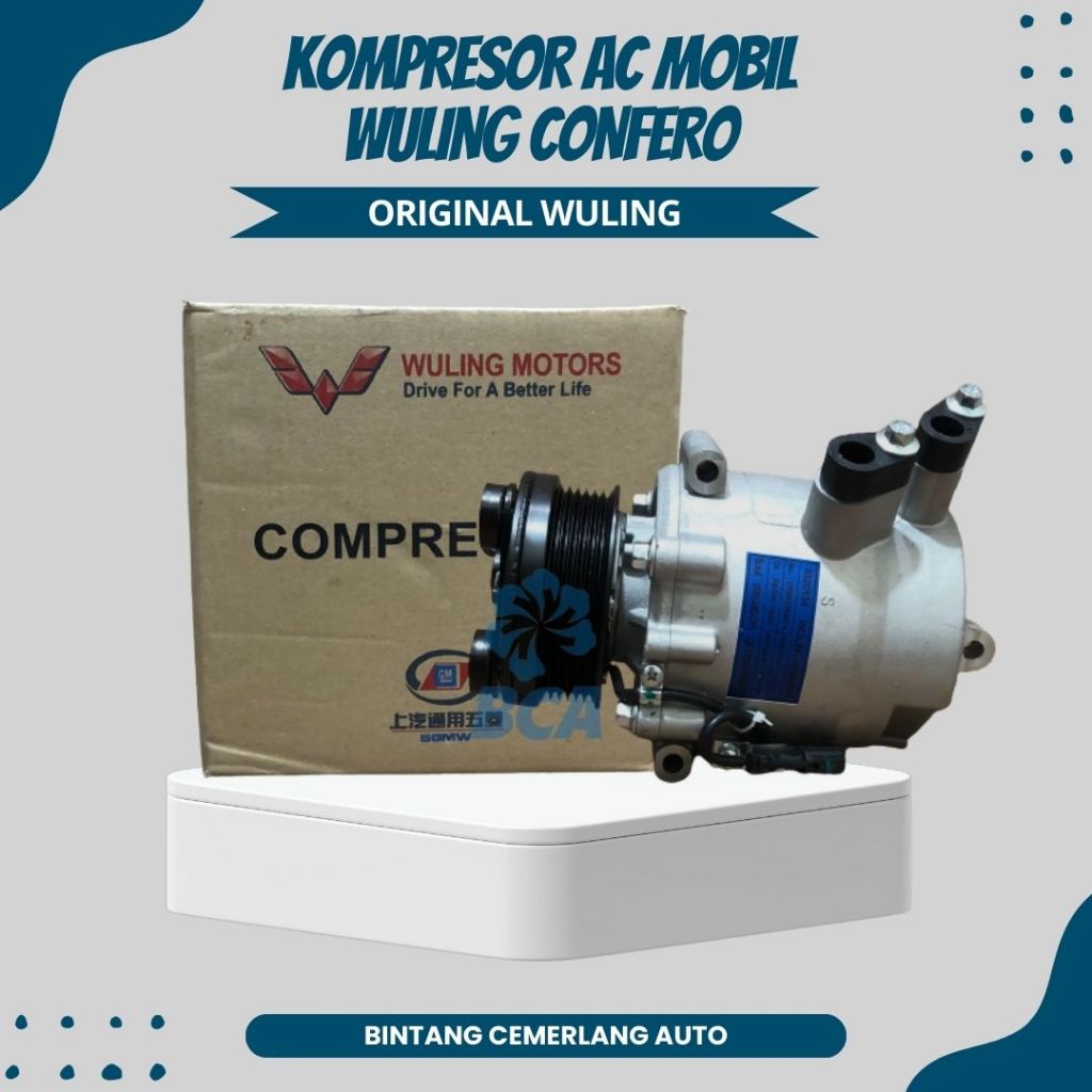 Jual COMPRESSOR KOMPRESOR AC Mobil Wuling Confero ORIGINAL WULING ...