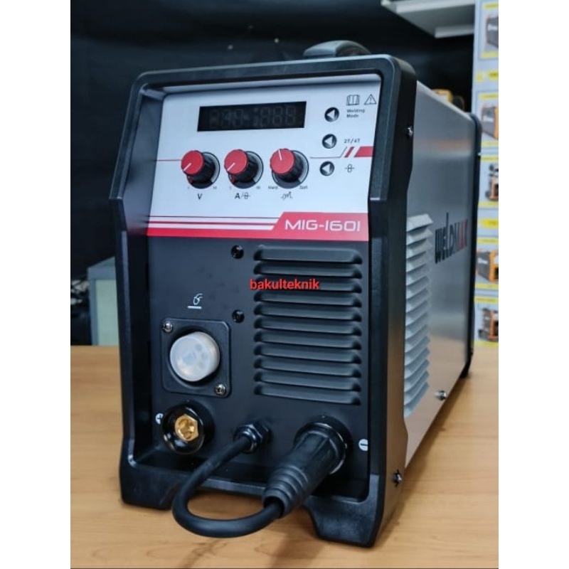 Jual MESIN LAS weldmax mig160 TRAFO LAS WELDMAX MIG MMA (MIG-160I) versi baru tombol 3 | Shopee ...