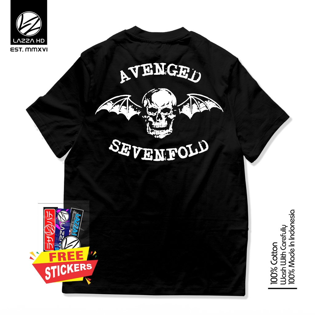 Jual Kaos / Baju / Tshirt Avenged Sevenfold A7X Kualitas Distro ...