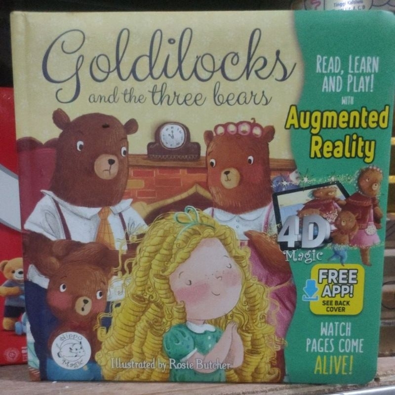 Jual Goldilocks and the three Bears 4d magic | Shopee Indonesia
