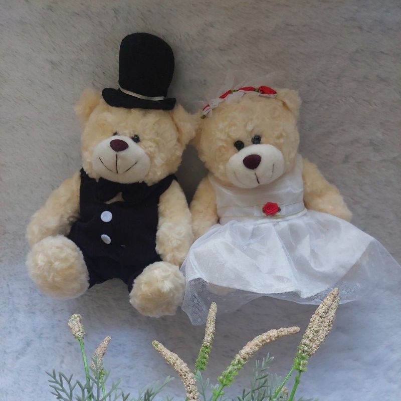 Jual Bear Wedding Couple | Shopee Indonesia