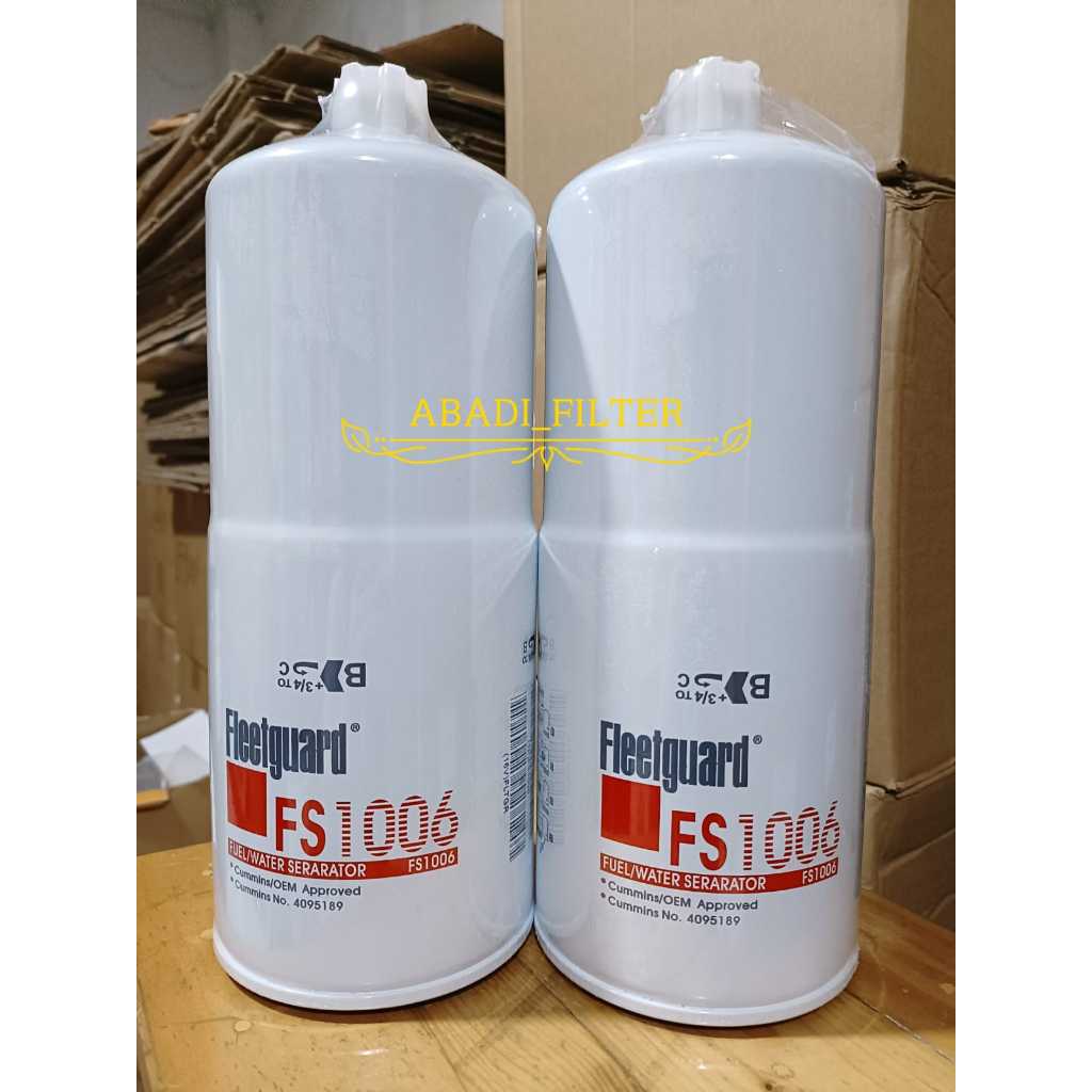 Jual Fuel Filter FLEETGUARD FS1006 / FS 1006 | Shopee Indonesia