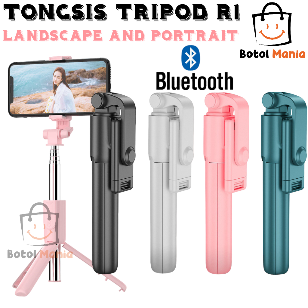 Jual BM - TONGSIS TRIPOD R1 / TONGSIS BLUETOOTH 3 IN 1 / TONGSIS REMOTE ...