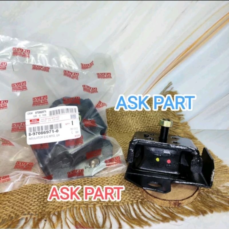Jual ENGINE INSULATOR MOUNTING KARET DUDUKAN MESIN KANAN KIRI ISUZU ELF ...