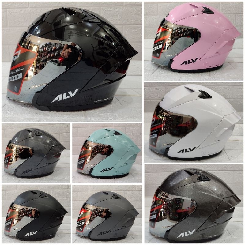 Jual Helm ALV Ultron Original Kaca Venom Silver | Shopee Indonesia