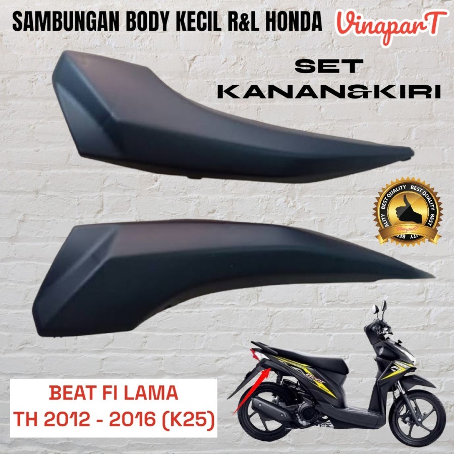 Jual sambungan body samping belakang beat fi lama K25 set kanan kiri ...