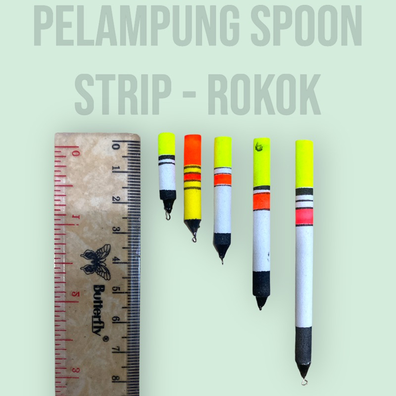 Jual Kimpul Spoon Strip Panjang 2cm -8cm Pelampung Pancing | Shopee ...