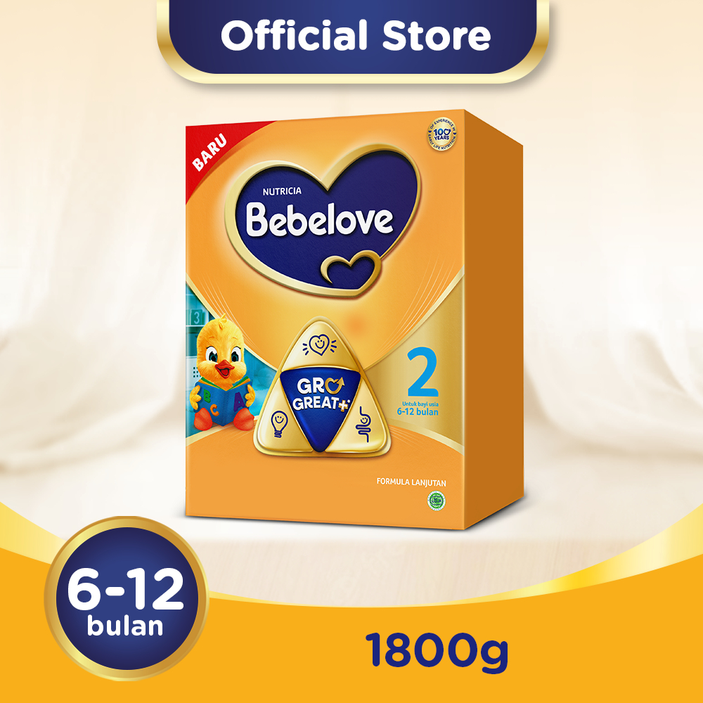 Jual Bebelove 2 Formula Bayi Bubuk 1800 gr | Shopee Indonesia